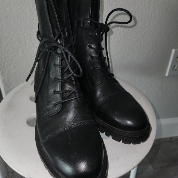 VERA BOMMA | Shoes | Vera Bomma Black Leather Boots | Poshmark